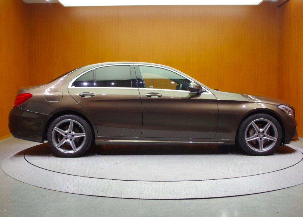 Mercedes-Benz C Class C200 Avantgarde AMG Line Leather EXC RSP Red ...